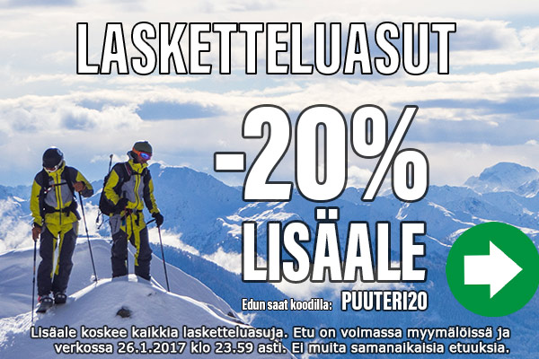 Retkeilyvarusteet ja ulkoiluvaatteet Scandinavian Outdoorista